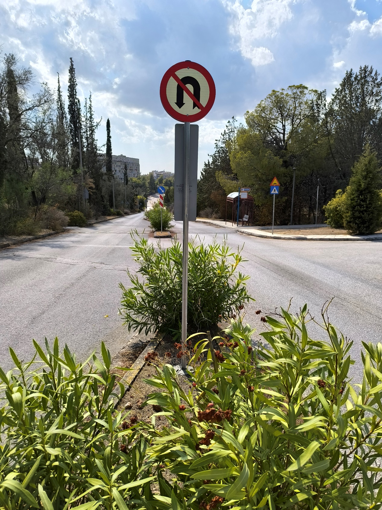 Traffic sings restoration at NTUA Zografou Campus, August 2024 ...